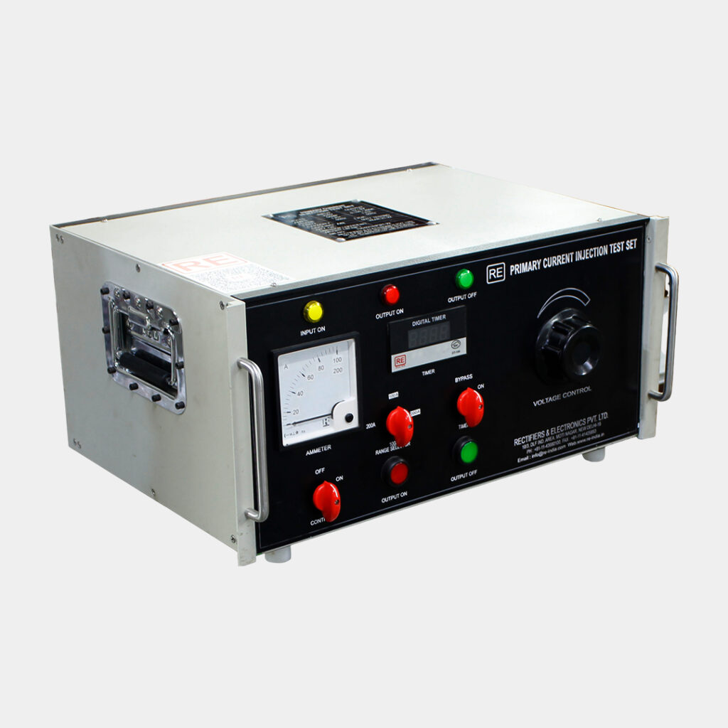Primary Current Injection Test Set - Single Phase - High voltage ...