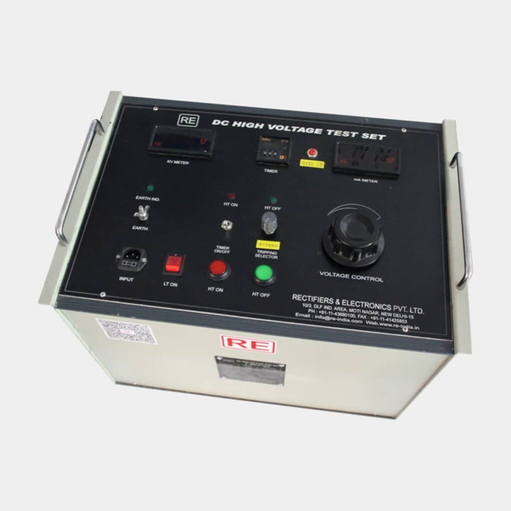 DC High Voltage Test Set Portable - High voltage testing solutions ...