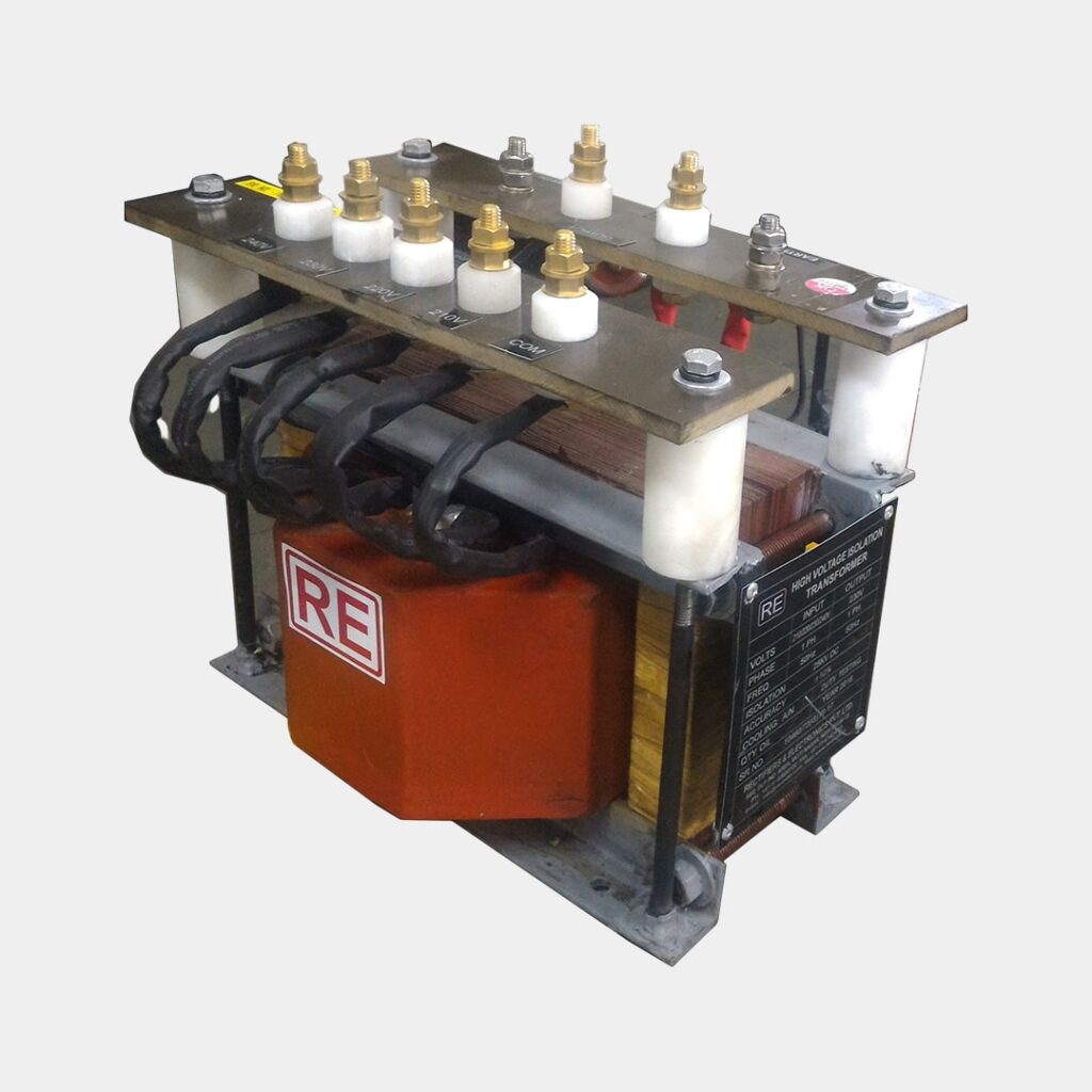 High Voltage Isolation Transformer - High voltage testing solutions ...