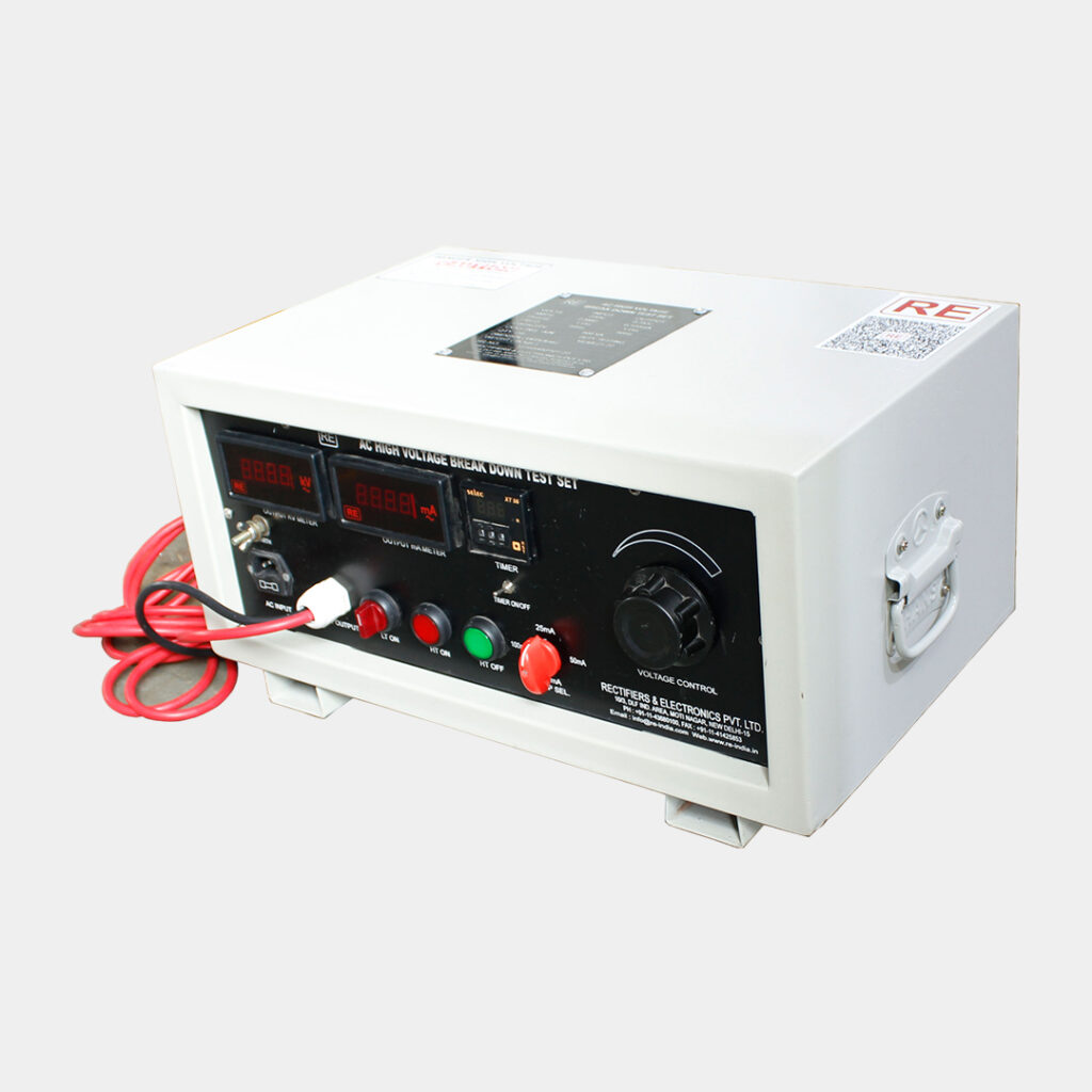 AC High Voltage Test Set - Breakdown Type - High voltage testing ...