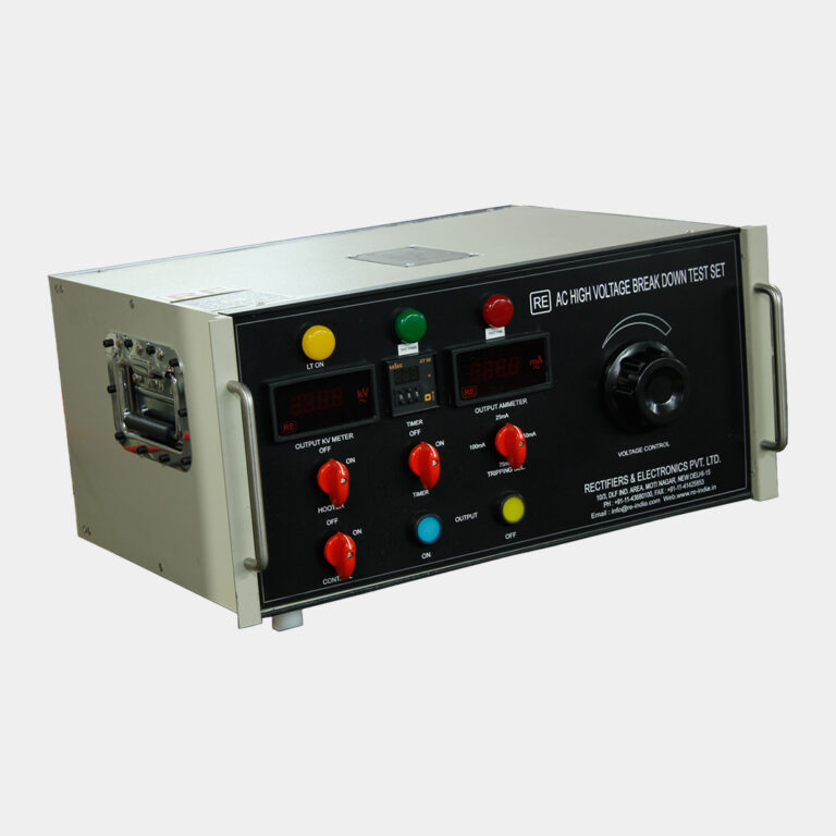AC High Voltage Test Set - Breakdown Type - High voltage testing ...